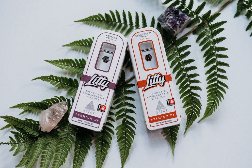 Litty 1 Gram D8 Disposable Pens | Emerald City CBD